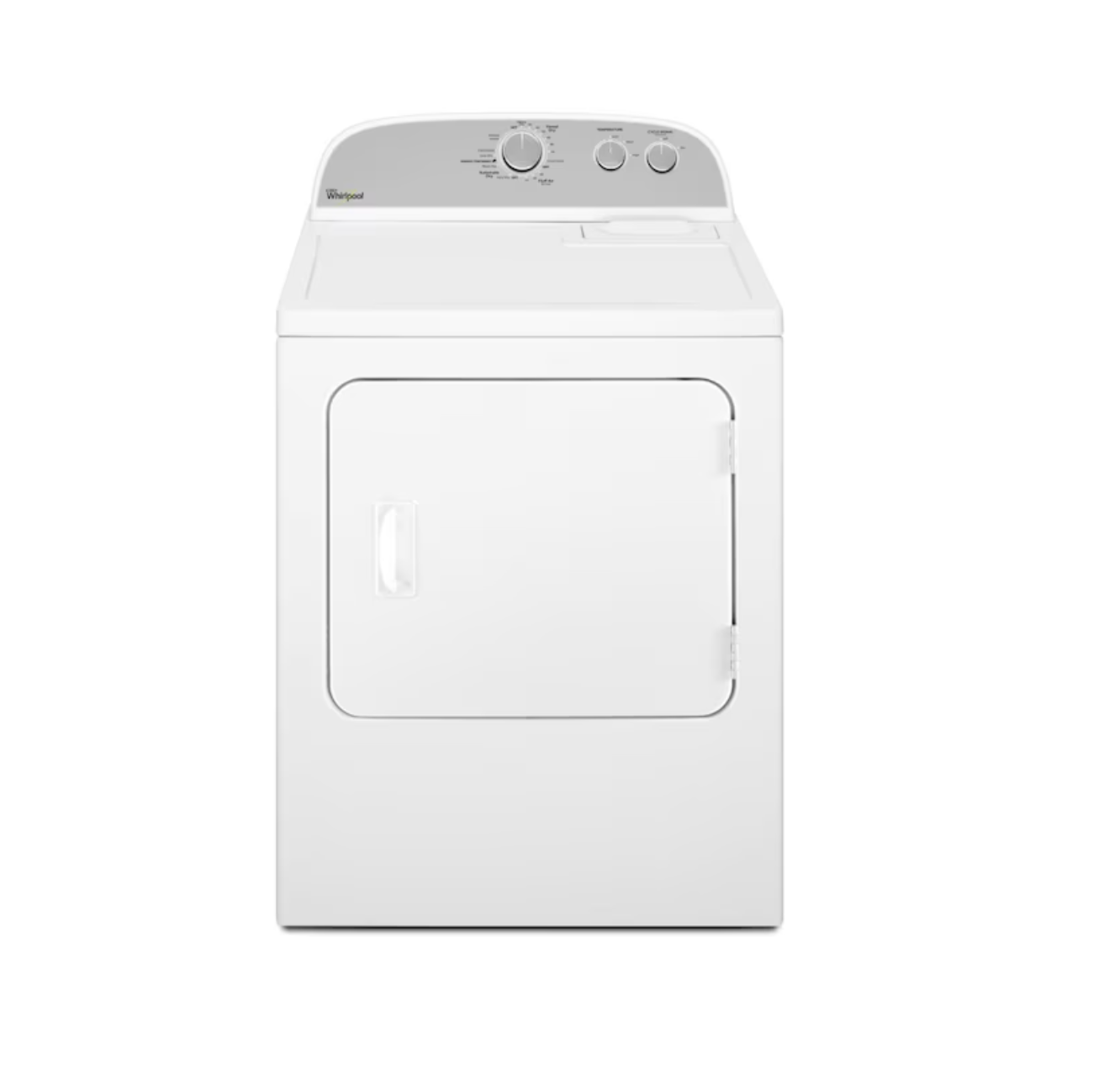 Whirlpool 7-cu ft Vented Electric Dryer, White WED4815EW1 | City Appliance